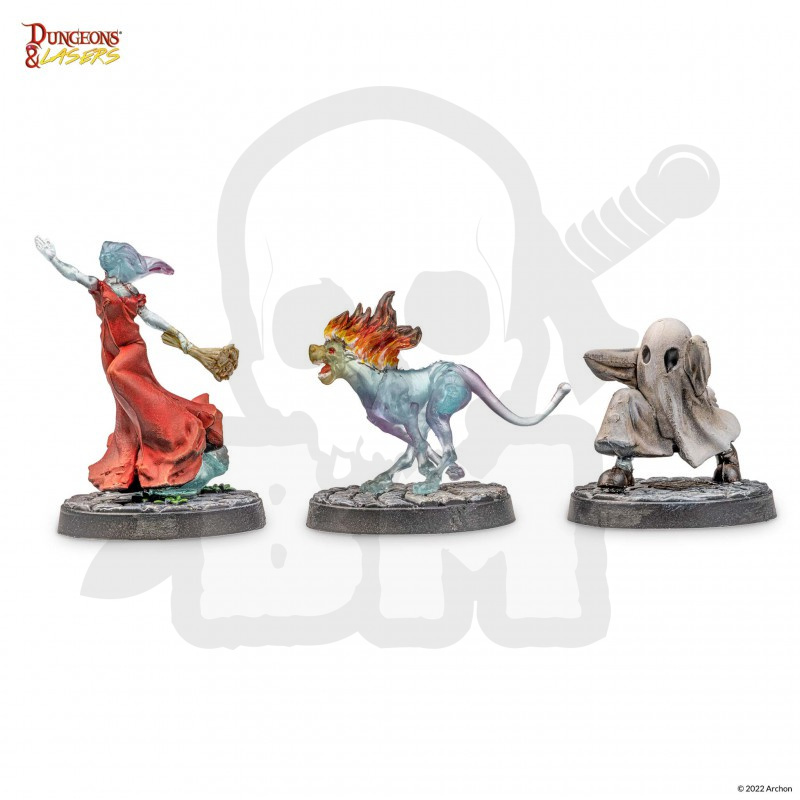 Battle-Models > Ghosts Miniature Pack - dla gier bitewnych RPG i ...